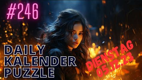 Neugierig Daily Kalender Puzzle lösen 05 Dezember 2023 YouTube