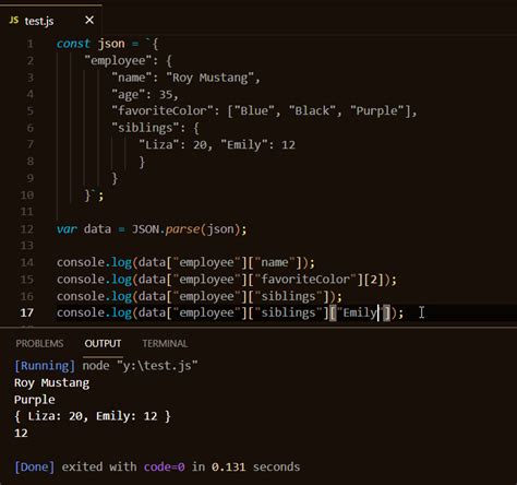 obtenga valor del objeto json en javascript delft stack