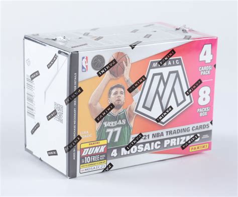 2020 21 Panini Mosaic Basketball Blaster Box With 8 Packs Pristine