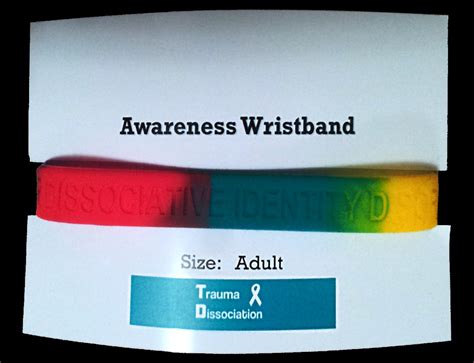 Online Store Dissociative Identity Disorder And PTSD Wristbands And