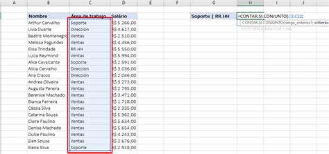 Función CONTAR SI CONJUNTO con 2 Criterios Ninja del Excel