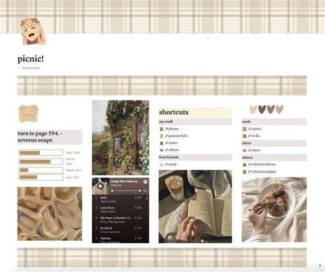 Aesthetic Notion Templates For Students Free With The Notion Widgets