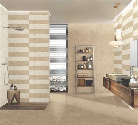 Aura Sand Ocre Bathroom Wall Tiles Warm And Inviting Wall Design