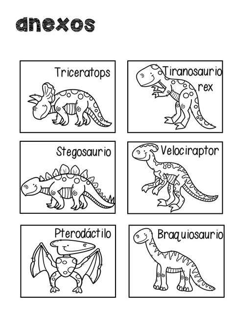 CUADERNO DE LOS DINOSOAURIOS 29 Imagenes Educativas Actividades