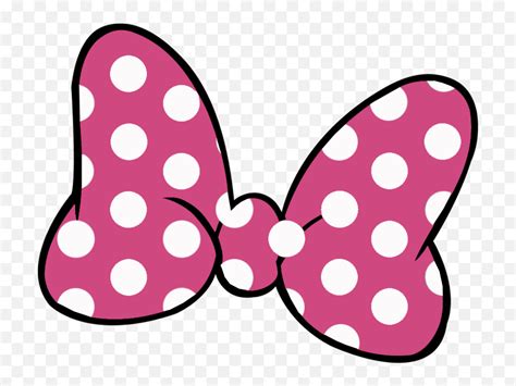 Mickey Head Outline Png Pink Minnie Mouse Bow Minnie Mouse Bow Png