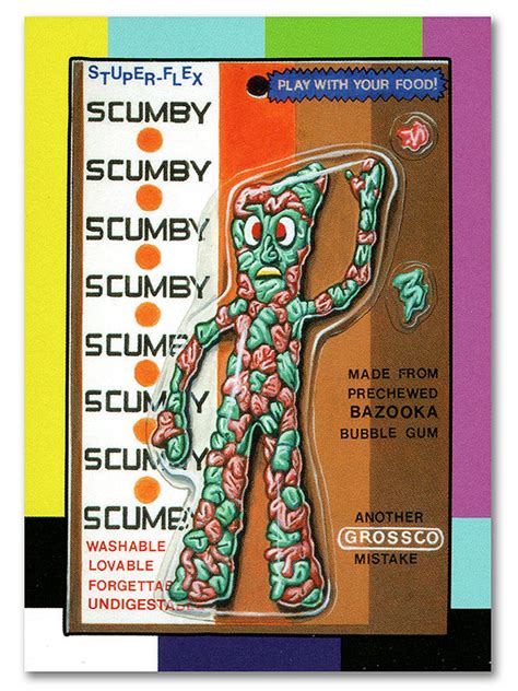 Wacky Packages Go To The Movies Series Small Screen Sticker