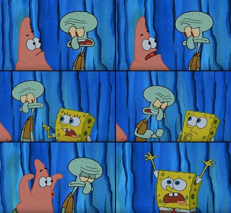 Spongebob Meme Template Patrick