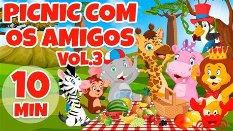 PicNic Os Amigos Vol 3 Giramille 10 Min Desenho Animado