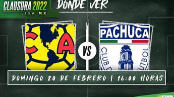 América vs Pachuca dónde ver EN VIVO partido HOY J6 Liga MX Grupo Milenio