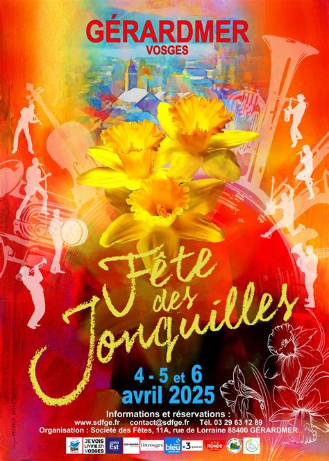 51ème Fête des Jonquilles une nouvelle affiche signée Antonio Gacia
