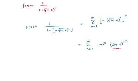 solved find power series representation for the function give your power series