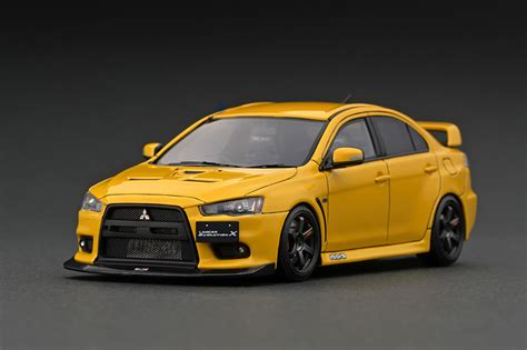 IG2572 1 43 Mitsubishi Lancer Evolution X CZ4A Yellow LINE UP 公式