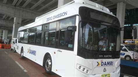 Foto Gandeng Transjakarta Damri Luncurkan 26 Bus Listrik Beroperasi Di