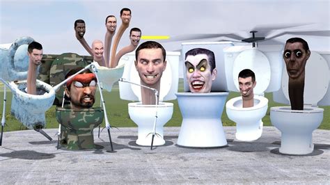 Skibidi Toilet Vs Cameraman Battle Garrysmod Youtube