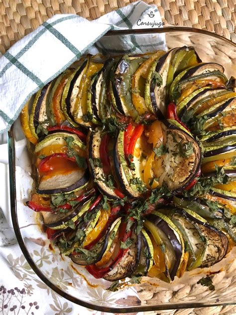 Ratatouille receta francesa fácil y casera Consujugo