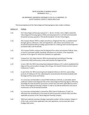 Fillable Online AN ORDINANCE AMENDING ORDINANCE 201903 AS Fax