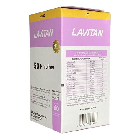 Comprar Lavitan 50 Mais Mulher 60 Comprimidos Cimed