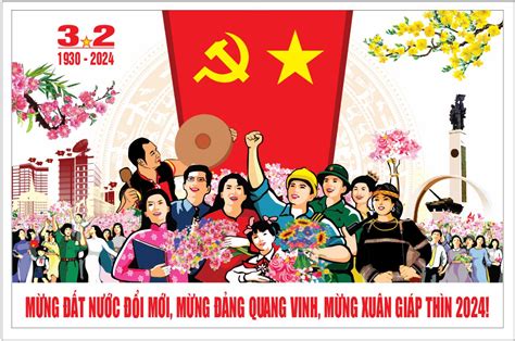 NHIỆT LIỆT CHÀO MỪNG 94 NĂM NGÀY THÀNH LẬP ĐẢNG CỘNG SẢN VIỆT NAM 03