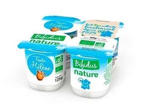 Yaourt au bifidus nature BIO Tante Hélène 4 x 125 g La Belle Vie