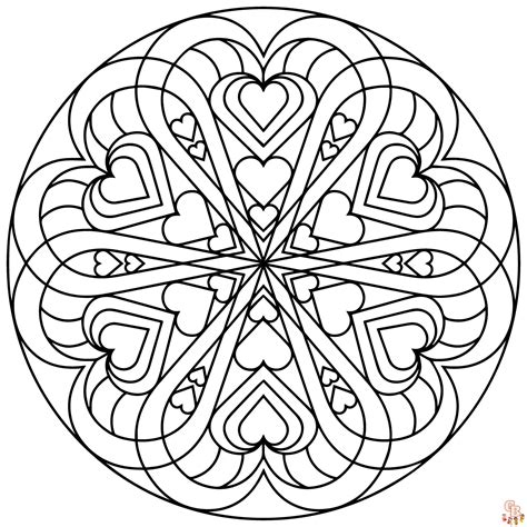 Mandala Kleurplaat Voor Kinderen Ontspanning En Meditatie KleurplatenGB