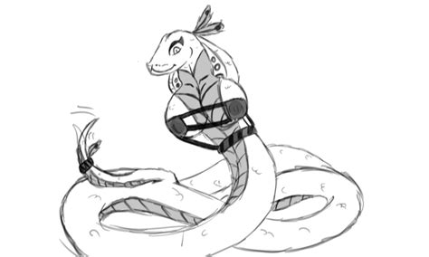 Snake Girl R Anthro