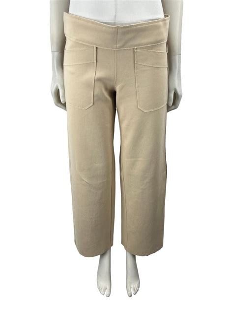 Calça Fit Tecido Bege Original CICO10 Etiqueta Única
