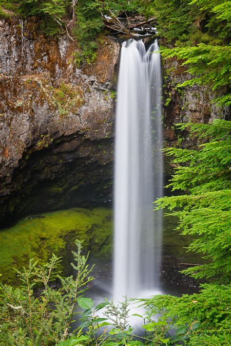 Big Creek Falls Skamania County Washington Northwest Waterfall Survey