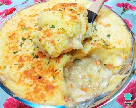Bacalhau cremoso purê de batata gratinado veja como fazer
