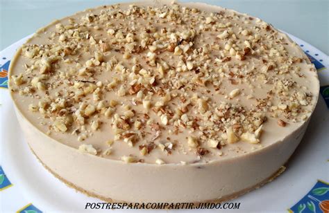 Tarta de turrón de jijona y nueces Receta Canal Cocina
