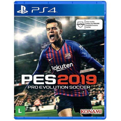 Pes 2019 Pro Evolution Soccer Ps4 Seminovo Jogo Mídia Física