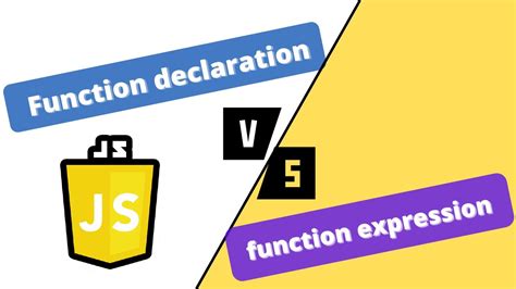 javascript course function declaration vs function expression difference