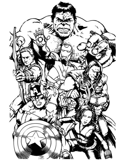 Dibujo De Los Avengers Para Colorear Porn Sex Picture