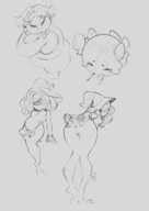 Post 2023007 Boo C Smut Run Lady Bow Madame Flurrie Paper Mario Paper