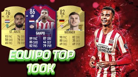 EL MEJOR EQUIPO META Por 100K En FIFA 23 HIBRIDO MITAD BUNDESLIGA