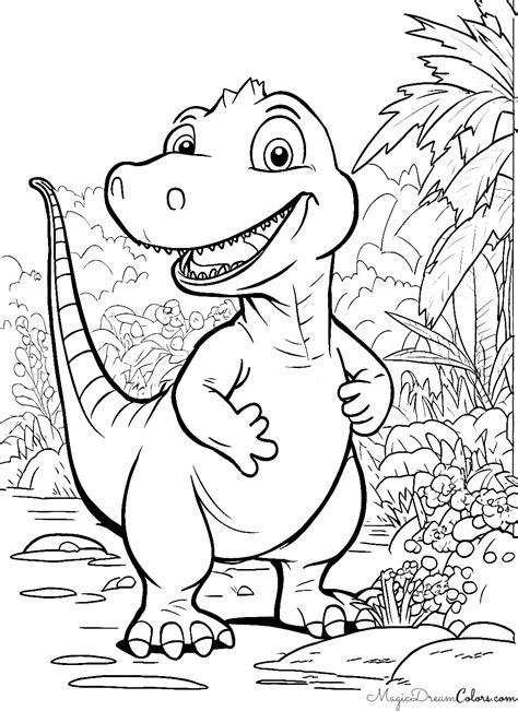 Kostenlose Malvorlagen Dinosaurier MagicDreamColors