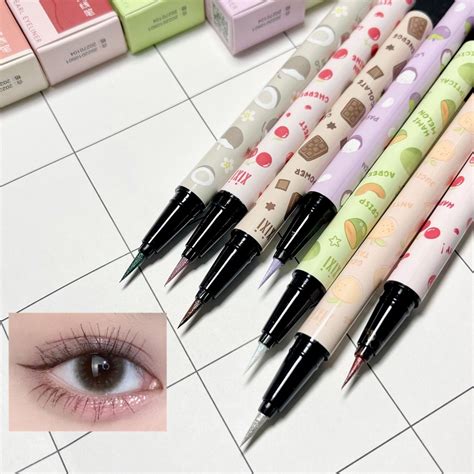 XIXI Novo Delineador De Olhos Líquido Rose Flash Silver Brilhante Não