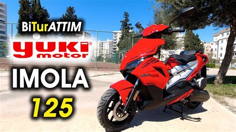 Yuki Imola 125 İle Bi Tur Attım YouTube