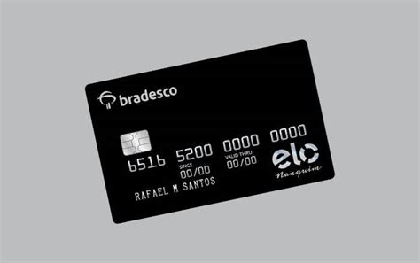 Cartão de Crédito Bradesco Elo Nanquim