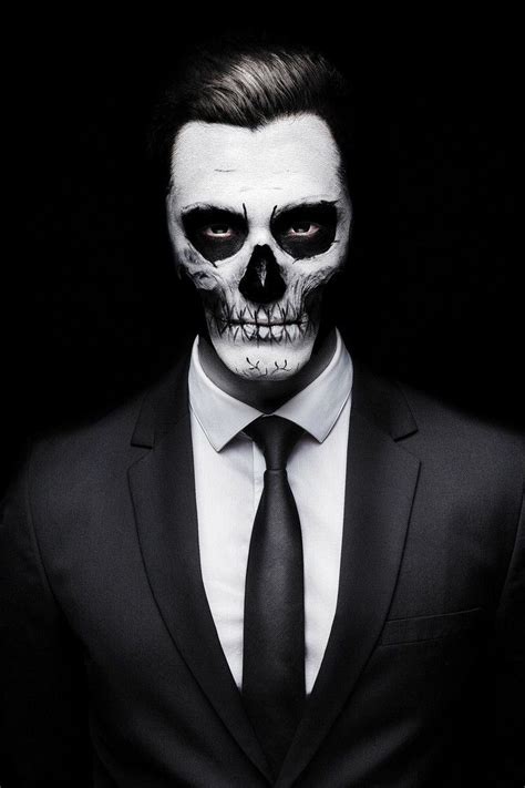Maquillage Halloween homme en 27 idées originales Face painting