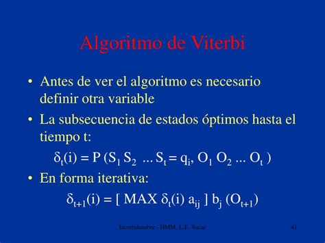 PPT Sesión 5 Modelos Ocultos de Markov PowerPoint Presentation free