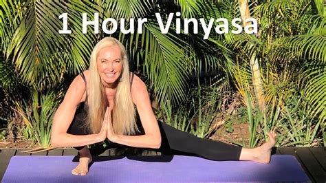 1 HOUR VINYASA Yoga Class For Beginners YouTube