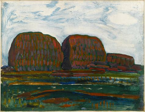 Meules de foin III Piet Mondrian Musée d Orsay
