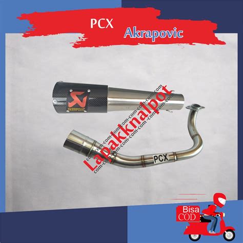 Jual FULL SYSTEM KNALPOT RACING AKRAPOVIC GP M1 HALF CARBON PEMAKAIAN