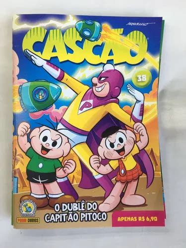 Gibis Turma Da Mônica Volume 38 2023 Panini Mônica Cebolinha Cascão