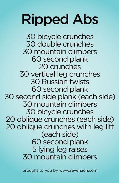 23 Intense Ab Workouts That Will Help You Shed Belly Fat Quickly Artofit