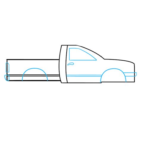 Easy Drawing Of A Truck