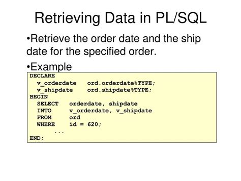 ppt about pl sql powerpoint presentation free download id 6087693