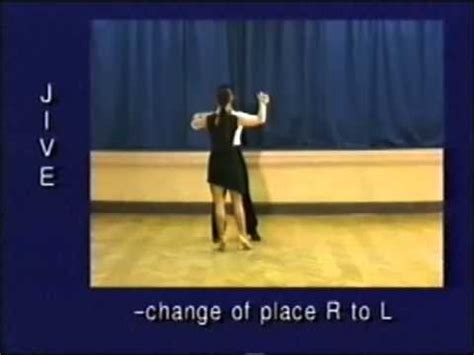 Jive Dance Steps 02 Change Of Place R To L YouTube