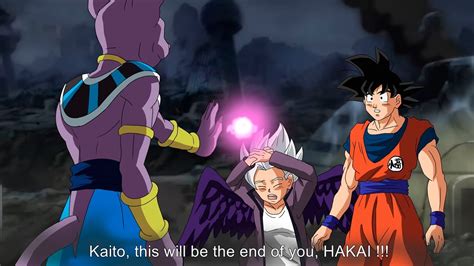Beerus Threatens To Destroy Son Of Goku With Hakai And Goku Tries To
