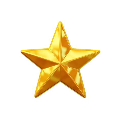 ícone de vetor de estrela dourada PSD Premium